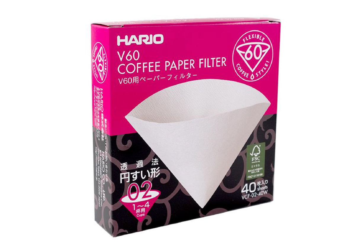 Hario V60 Filter Paper - 02 | THE LIBRARY SPECIALTY COFFEE